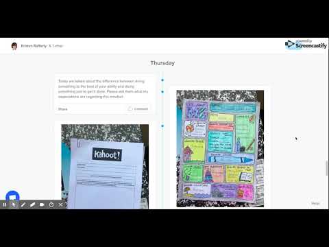 Classroom Newsletters on Sutori