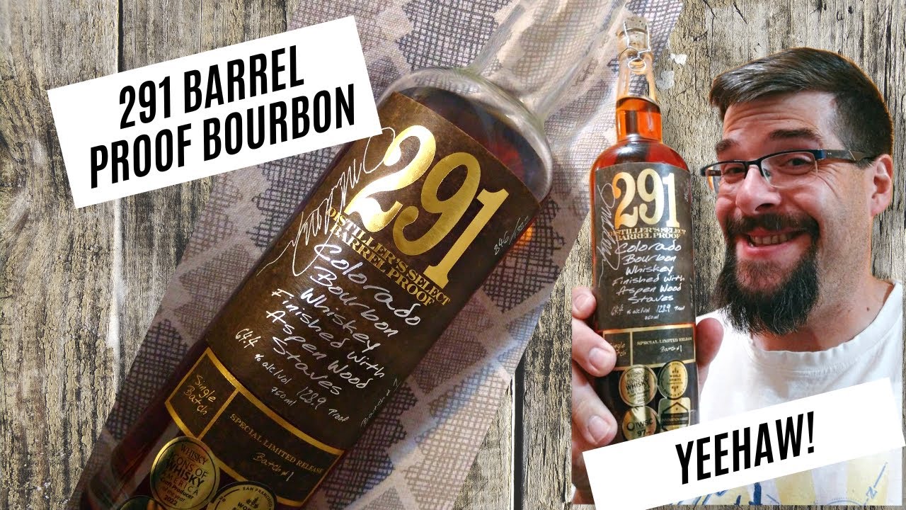 Distillery 291 Barrel Proof Bourbon: This Bourbon is Thick!