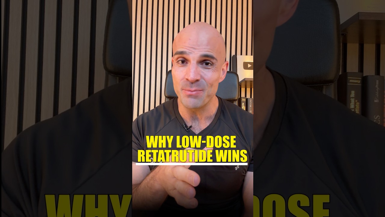 Low-Dose Retatrutide Works BETTER! #glp1 #retatrutide
