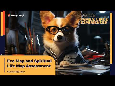 Eco Map and Spiritual Life Map Assessment - Essay Example