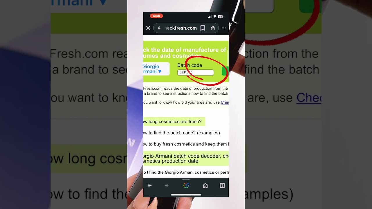 How to check your fragrance batch code #parfum #howto #fragrances #beauty #perfume