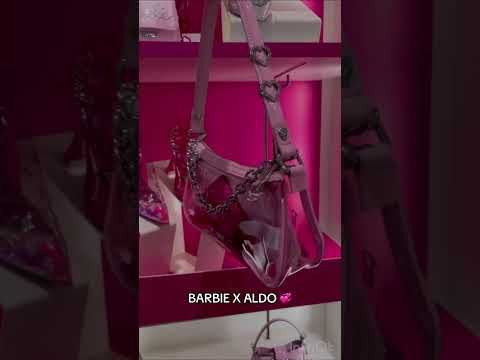 barbie x Aldo collection #barbiealdoshoes#barbiealdobag#barbiealdonecklace#barbiealdoheal #barbie