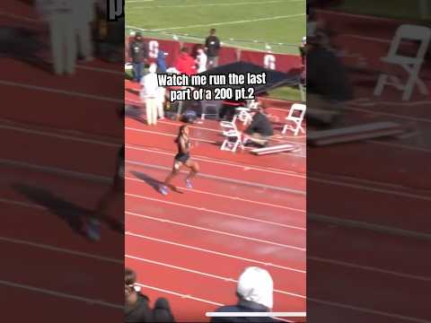 How fast can you run 200 meters? - “to run fast what should we do”