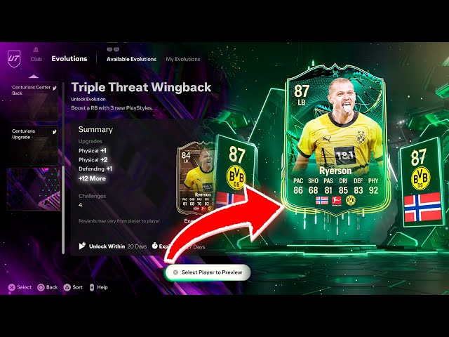 EA FC 24 Triple Threat Wingback Evolutions guide: All upgrade ...