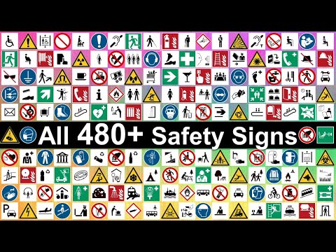 All 480+ Safety and Public Signs with their Meanings | Health and Safety at Work