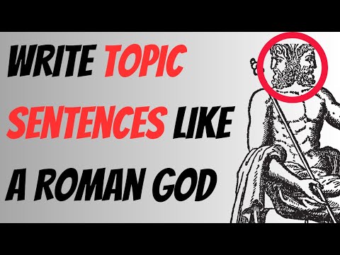 How to Write Topic Sentences That Improve Your Paper