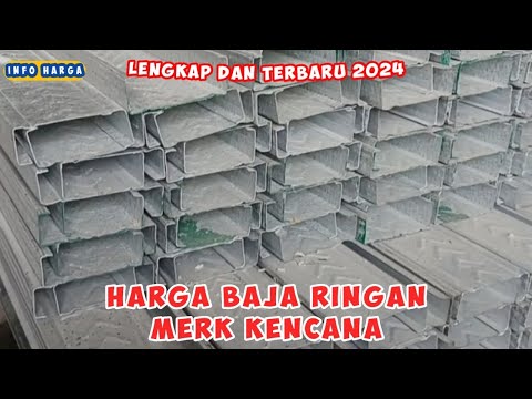 info harga baja ringan/hollow gypsum/spandek galvalum dari merk kencana