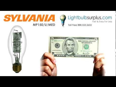 Sylvania MP150/U/MED 150W Metal Halide Metalarc Light Bulb