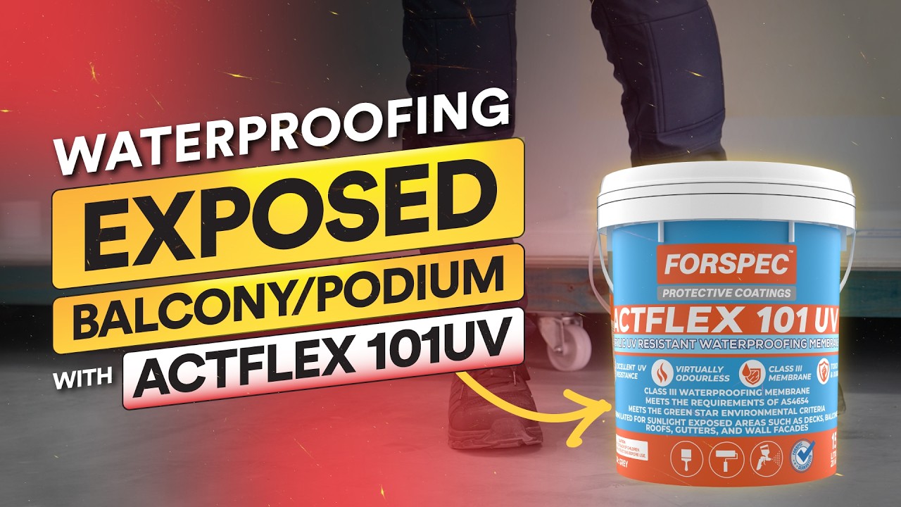 ACTFLEX 101 UV – Step-by-Step Installation Tutorial (UV-Resistant Membrane)