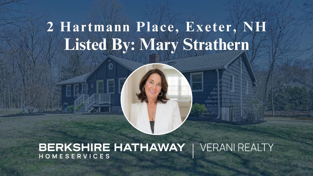 2 Hartmann Place, Exeter, NH Sold By Mary Strathern Realtor in New Hampshire!