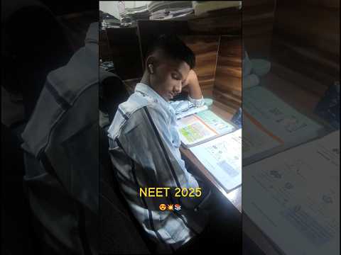 NEET 2025 PREPARATION IN LIBRARY ๐ #shorts