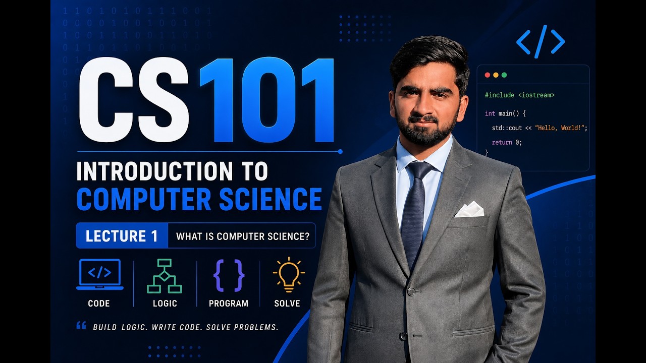 CS101 short Lecture Module 1, 2, 3, 4 , 5 | Introduction to Computing