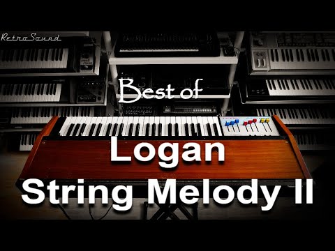 Logan String Melody II Strings keyboard synth 70's | Reverb
