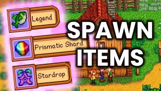 How to Spawn Items by ID in Stardew Valley at Stardew Valley Nexus ...