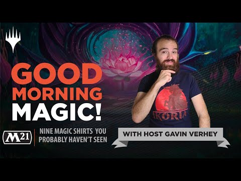 The Magic Fashion Show! Nine Magic Shirts You (Probably) Haven't Seen Elsewhere | Good Morning Magic