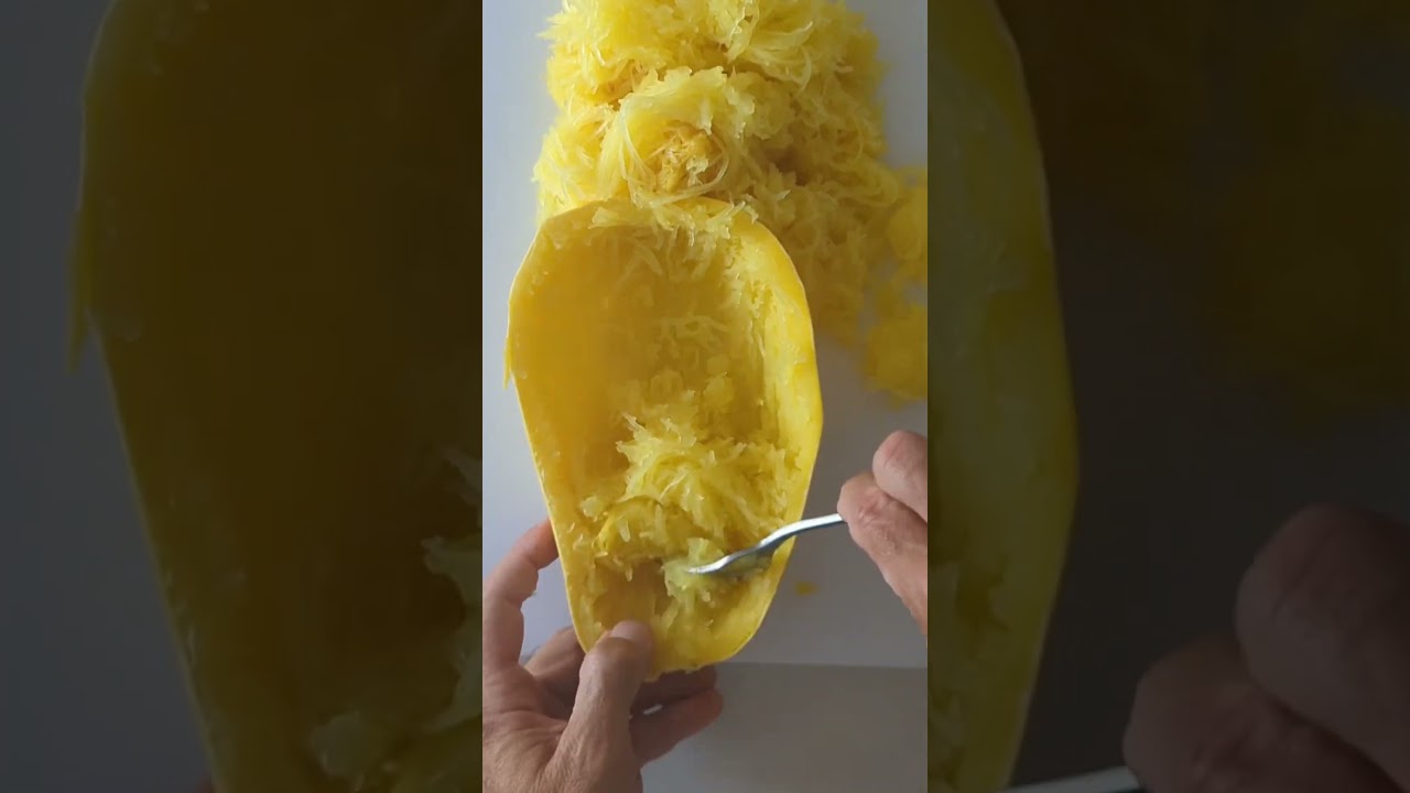 LOW CARB SPAGHETTI SQUASH!