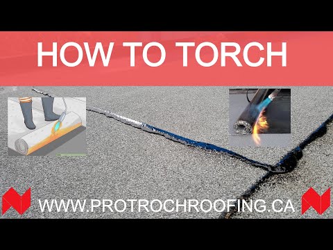 Torch Down Installation - SBS Membrane Soprema