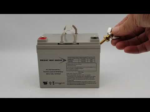 BW-U1 Gel - Brightway Group Gel Battery - Terminal IT - 12V 35Ah | batteryspecialist.ca