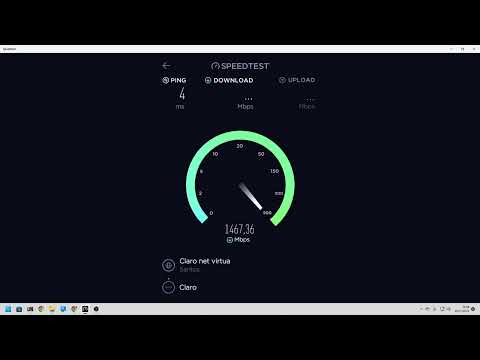 Speedtest Claro Fibra 1 Giga