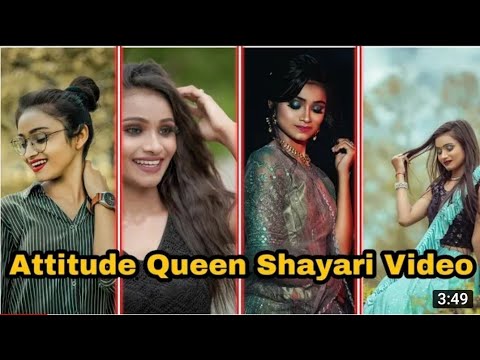 ATTITUDE QUEEN 9892 | GUJRATI SHAYRI VIDEO ||