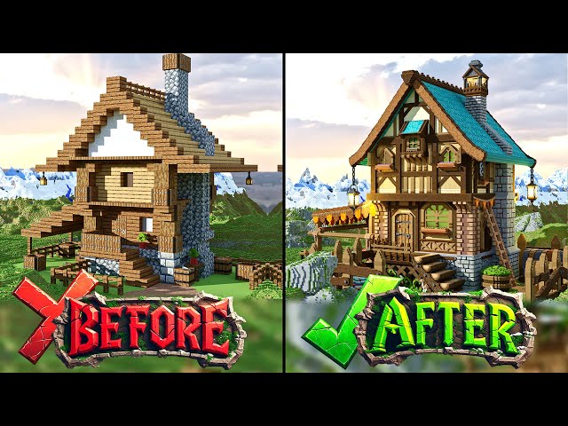 INCREDIBLE Giant Minecraft House Transformation! Minecraft Map
