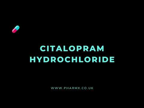 How to pronounce Citalopram hydrochloride