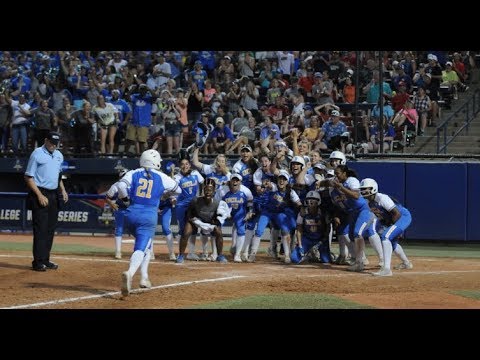 NCAA Softball WCWS highlights: UCLA softball rallies in the fourth to top Florida, advance in...