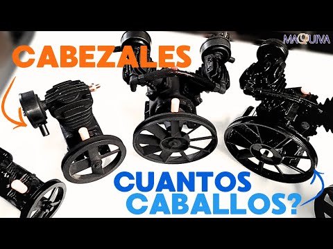 CARACTER脥STICAS Y DIFERENCIAS DE LOS CABEZALES DE COMPRESOR/ @MAQUIVARENTABLEYEFECTIVA