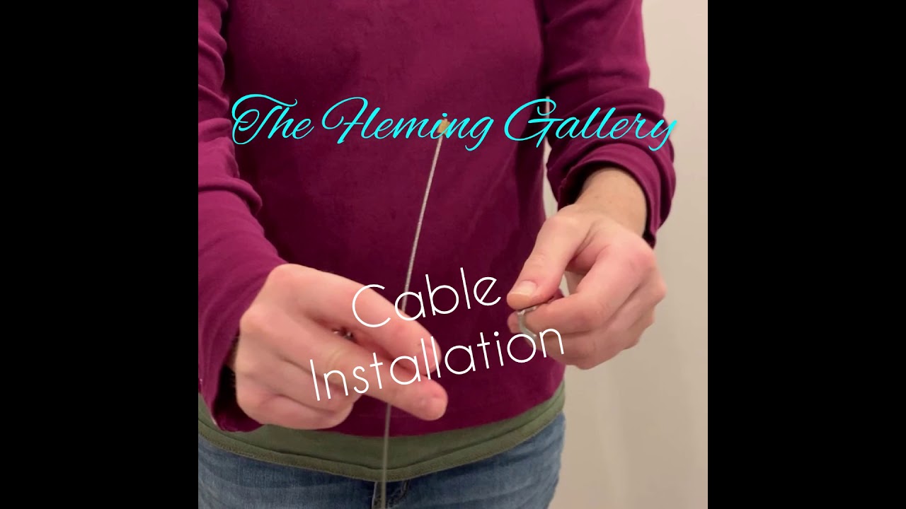 Art Gallery System Cable Installation--The Fleming Gallery