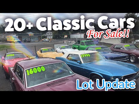 20+ Classic Cars for sale Lot Update with Prices Bob Evans Classics
