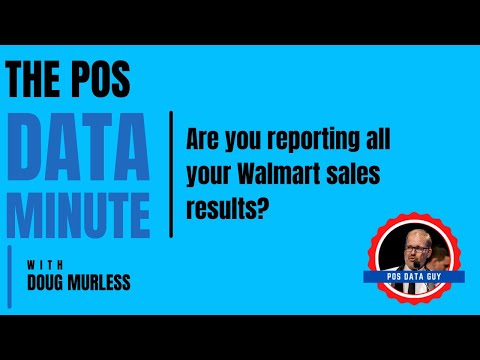 Are you reporting all of your Walmart sales results? | POS Data Analytics
