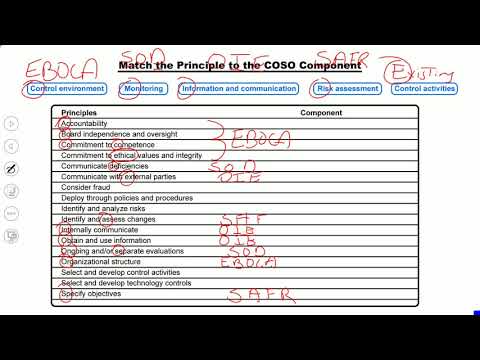 AUD: Corporate Governance and Financial Risk Management: COSO Internal Control Framework