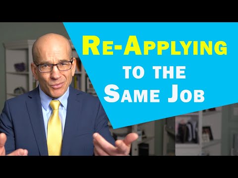 Re-Applying to jobs you already applied to