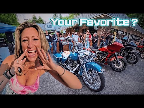 Which Build Stole The Show?! 🏆 First Bike Night With ALL 3 Winter Projects!