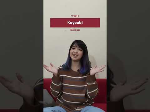 LAGU untuk NAMA HARI dalam Bahasa Jepang