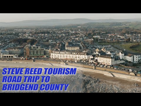 Steve Reed Tourism Road Trip around Bridgend County