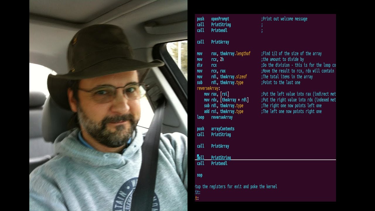 Assembly 28b: Simple Functions in x86_64 Linux