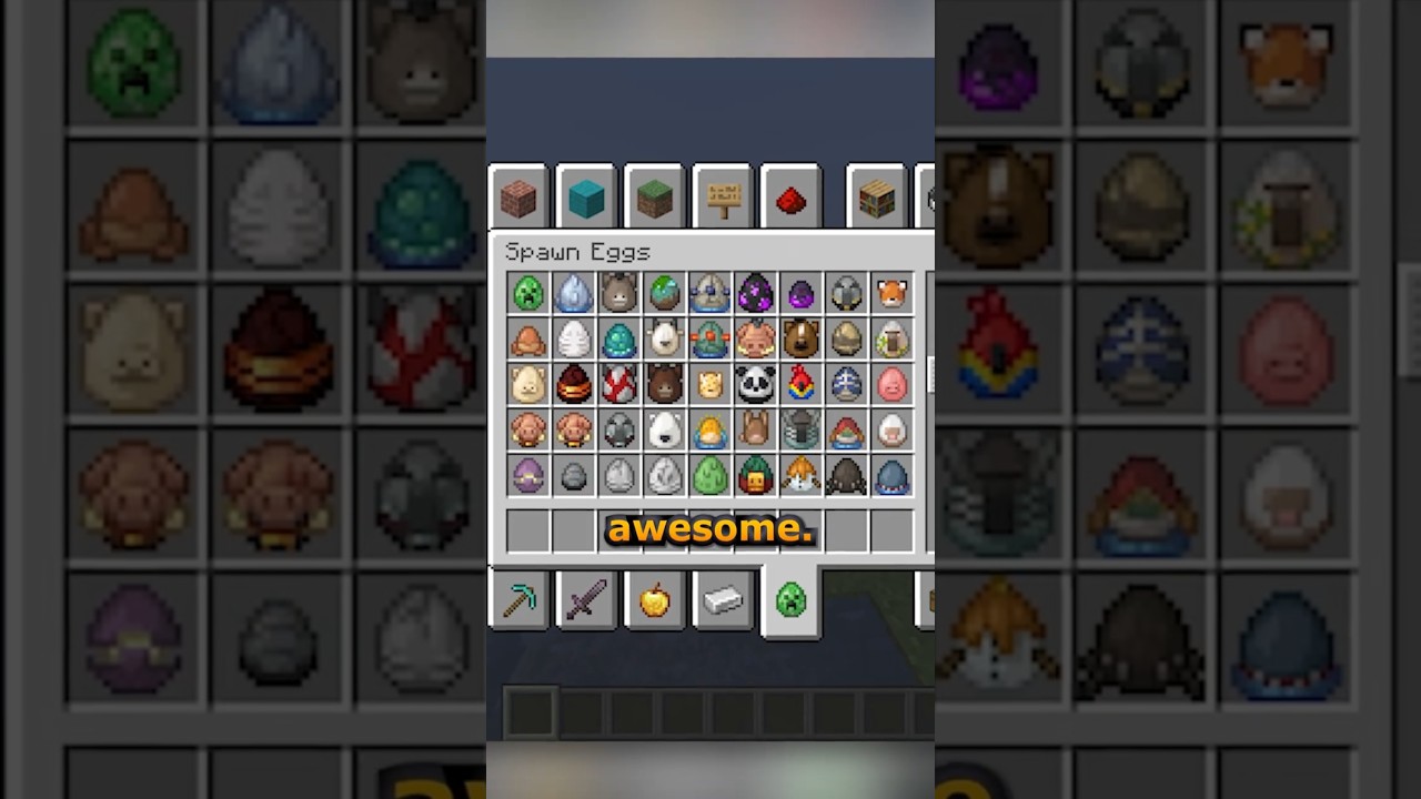 NEW SPAWN EGGS!! - Minecraft Update 25w08a