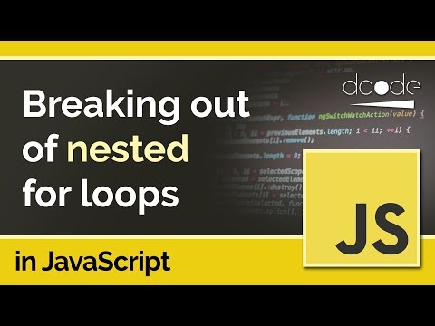 Learn Break out of nested for loops in JavaScript Labels - Mind Luster