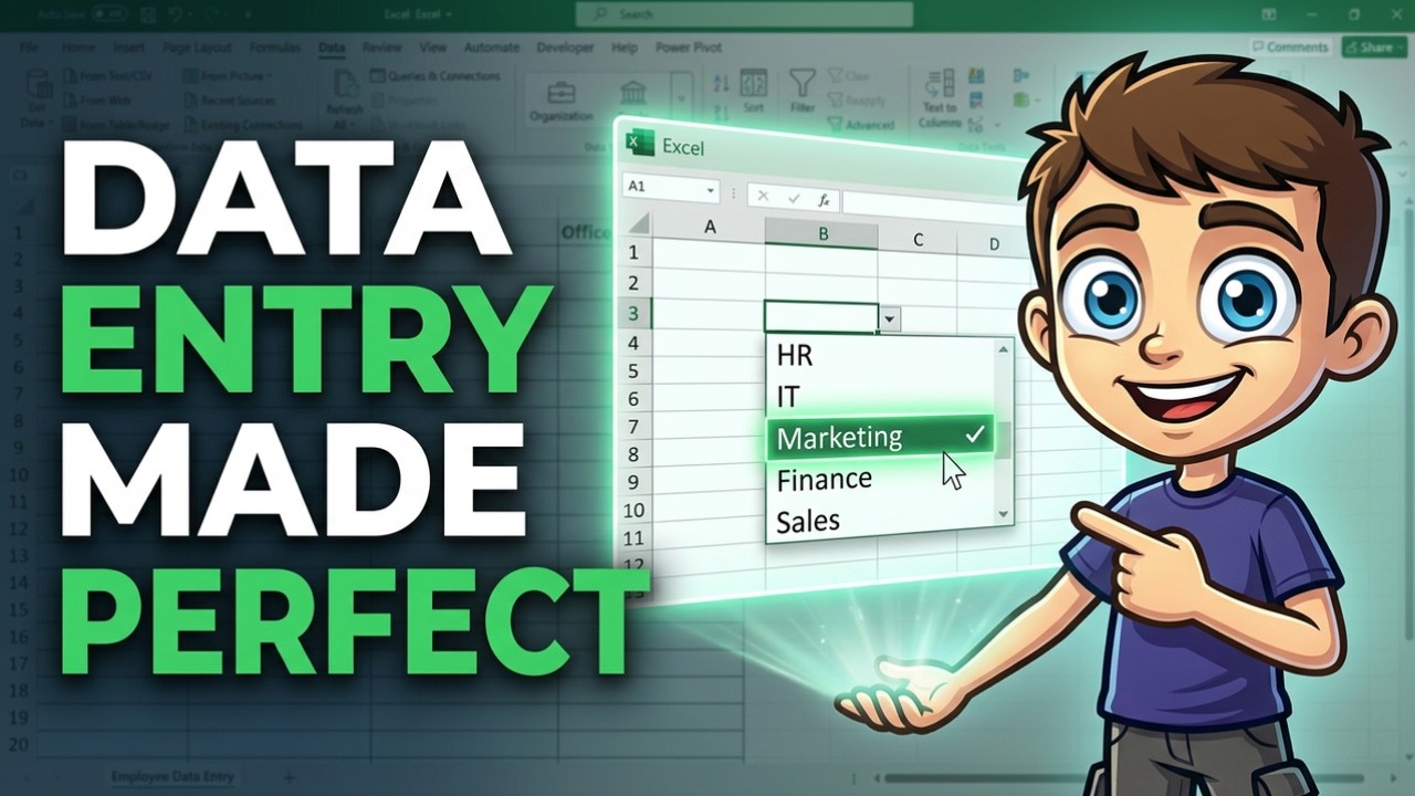 Two Little Excel Tips to Improve Data Entry Accuracy