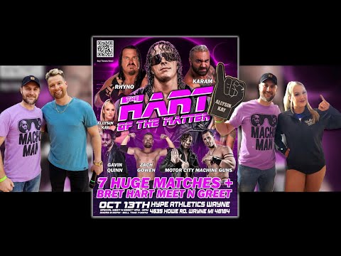 The Hart of the Matter Pro Wrestling Event at Hype Athletics in Wayne, Michigan