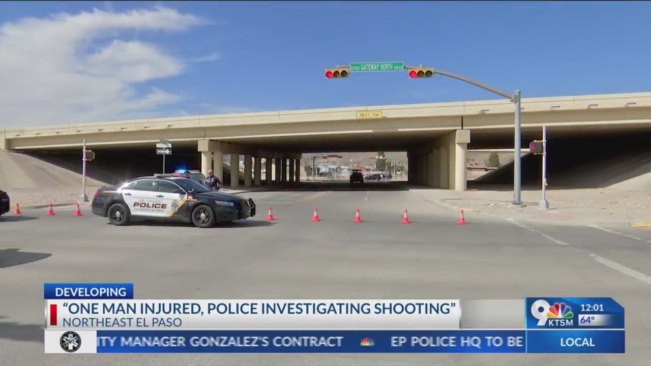 A shooting in Northeast el paso leaves one man injured