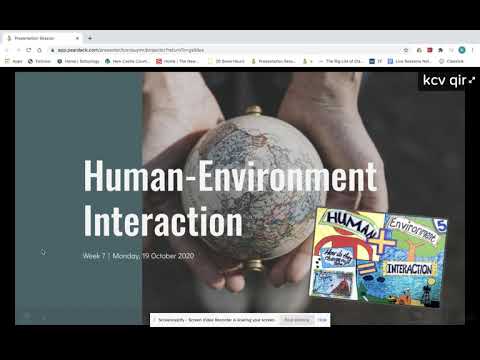 Directions for Introduction to Human Environment Interaction