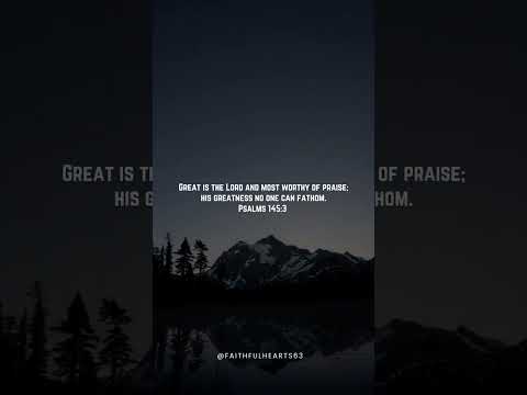 Psalms 145:3