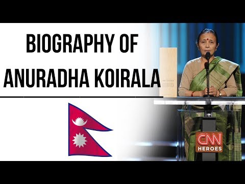 Biography of Anuradha Koirala Nepalese social activist Current Affairs 2019