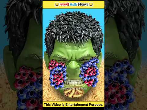???? नकली #hulk को क्या होगे गया ???? ~ miniwood toy woodworking art and skill#shorts #youtubeshorts