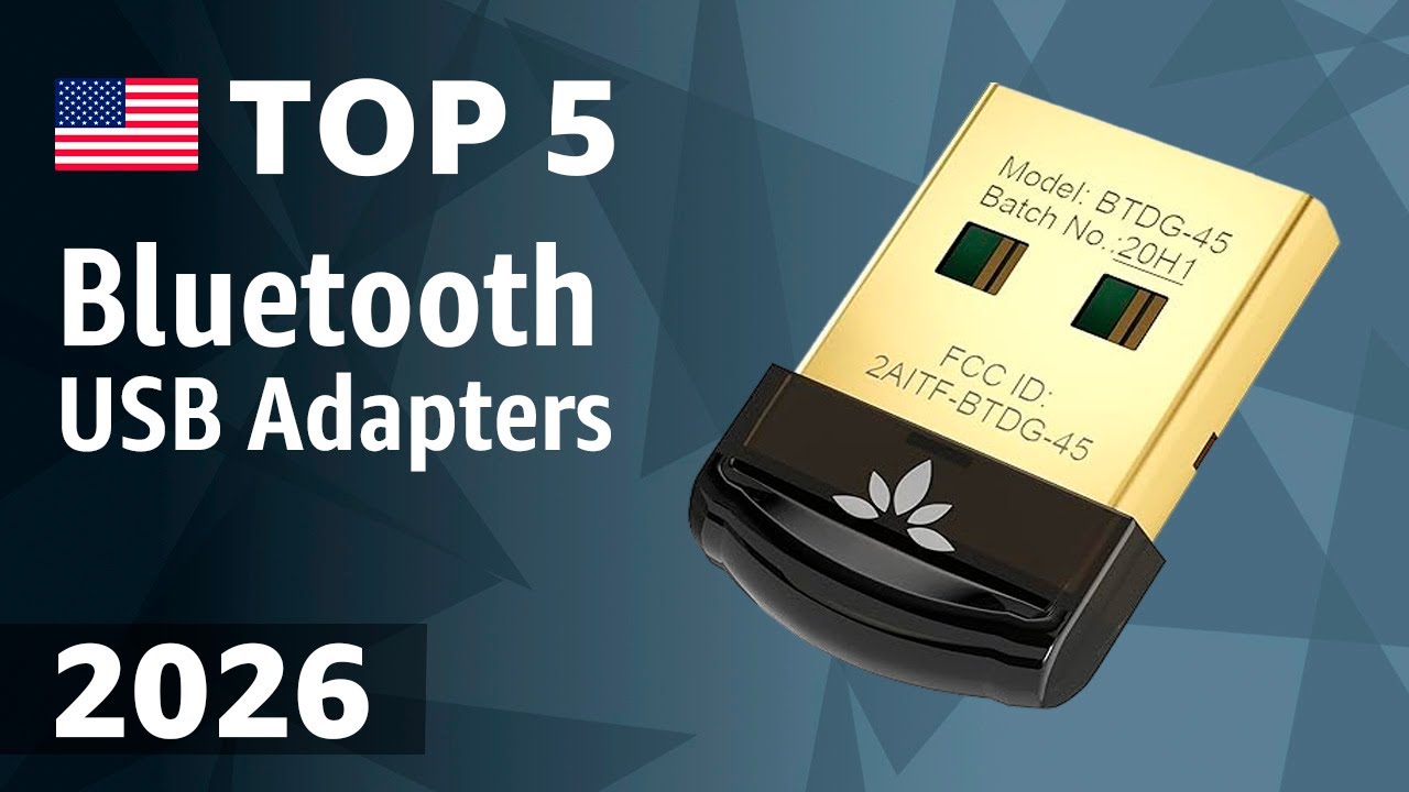 TOP—5. Best Bluetooth USB Adapters 2026