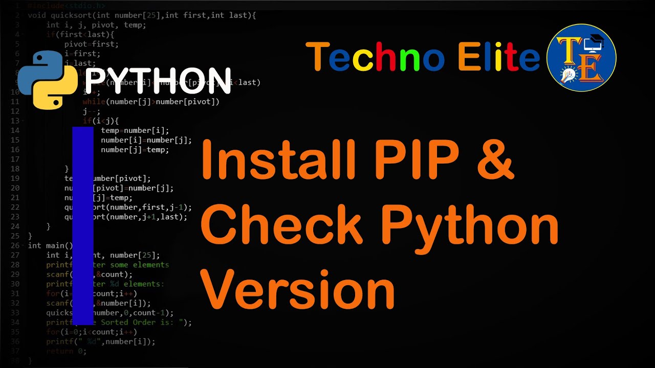 Install PIP in Python || python install pip | Upgrade Python PIP #PIP #InstallPIP