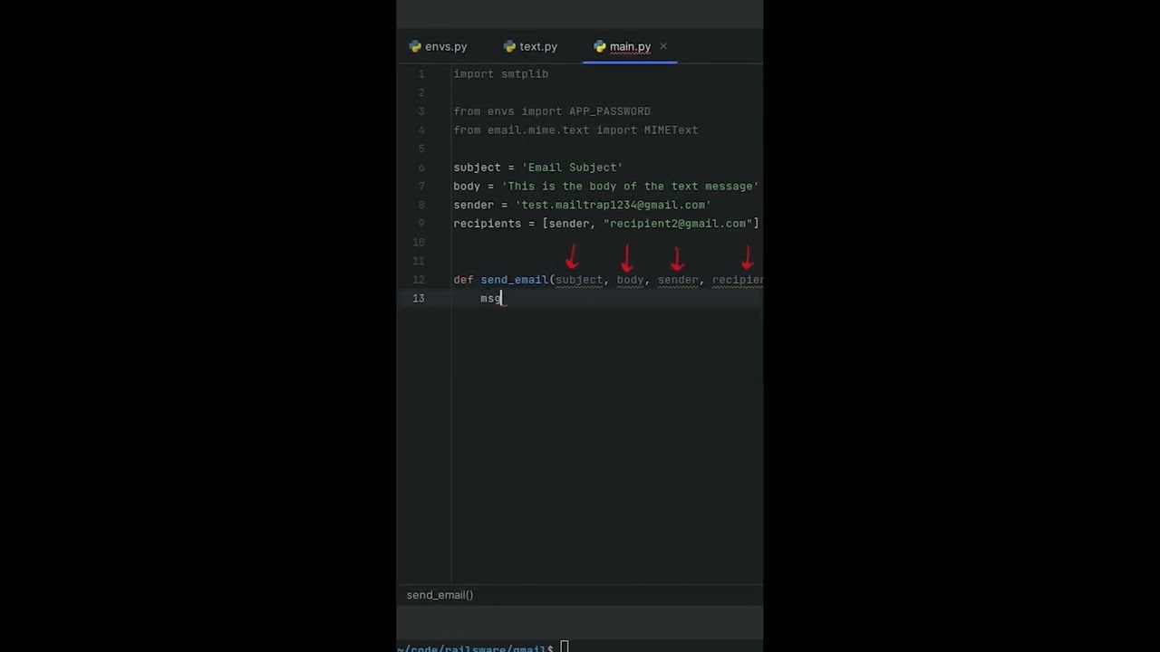 [WEB DEVELOPMENT HACKS] Send email in Python with Gmail 2025 | Tutorial by Mailtrap