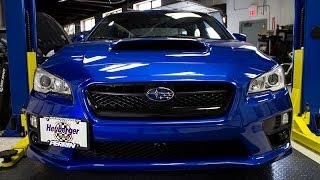 PERRIN Front License Plate Holder Relocation Kit - 2015-2017 Subaru WRX ...